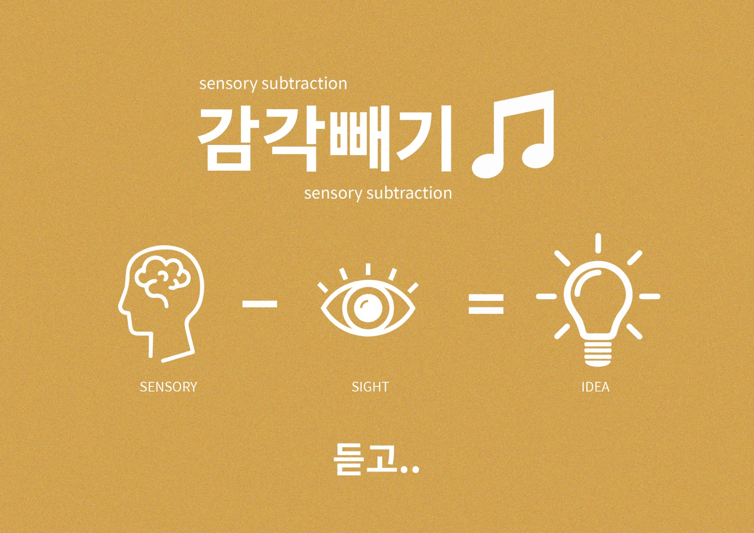 문토 모임 시야를 차단하고 다른 사람의 플레이리스트를 들어요