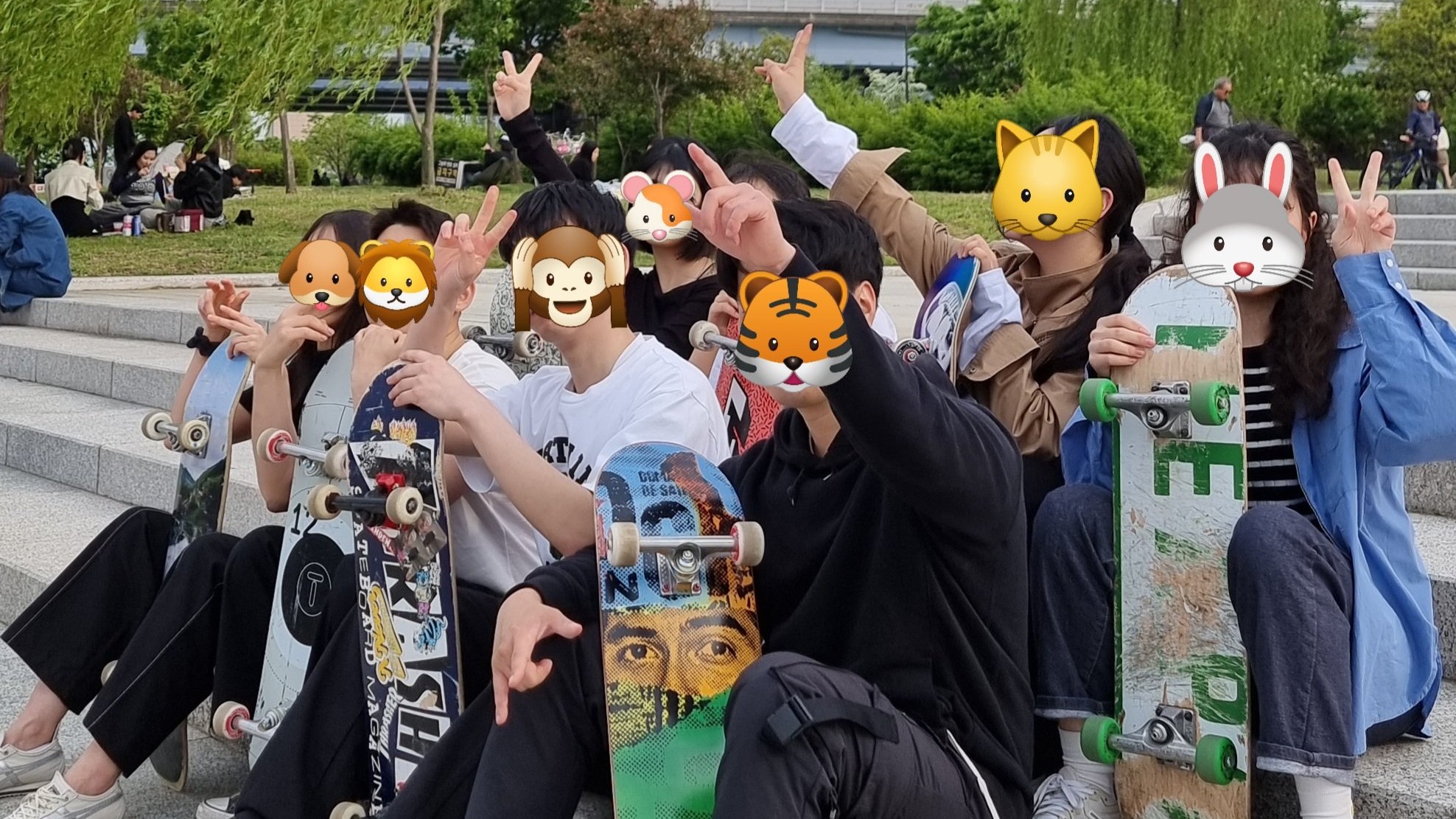 문토 모임 🛹보드는 없지만 보드 타보고 싶어🛹일요일 한강공원에서 인스타 감성으로 힙하게 스케이트보드 타기 보드 무료 대여