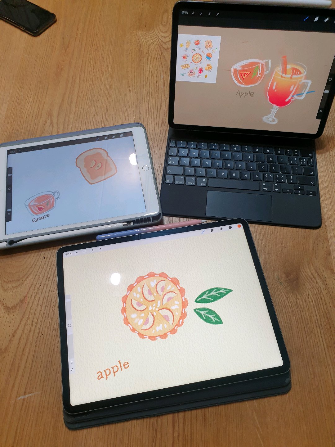문토 모임 데이헤이 드로잉 디지털 드로잉 아이패드 드로잉 배워봐요 Procreate 앱 사용 완전 기초