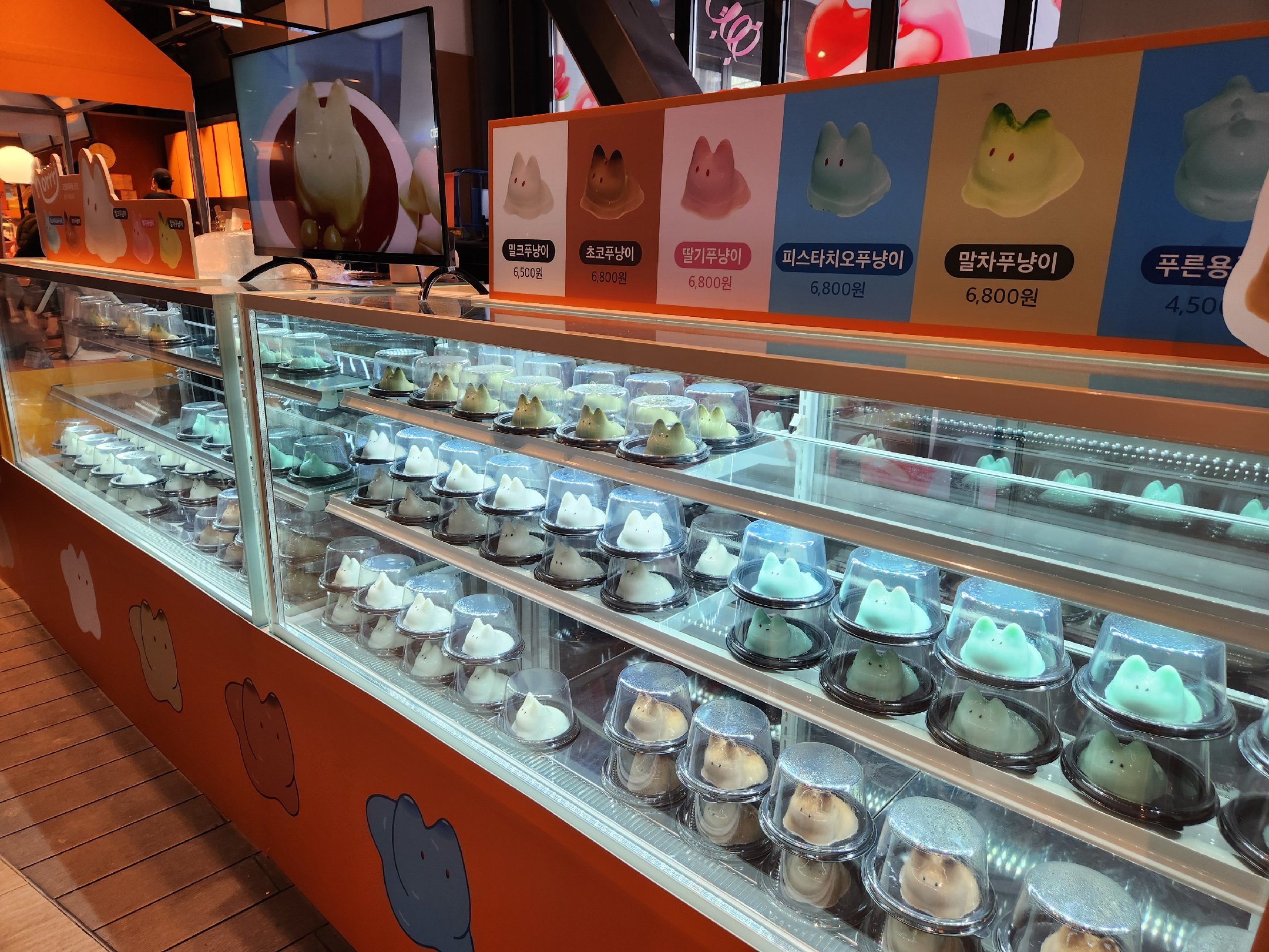 문토 피드: 클럽원분들과 함께 용산아이파크몰에서 실컷 구경도 하고 밥도 먹고 카페도가고 특히 고양이푸딩