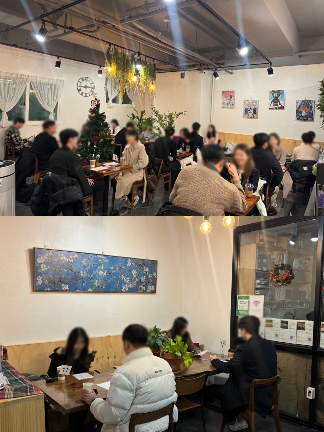 문토 피드: 12월 22일 12:12 미식홀릭 오후 3시 겨울이라 해가 빨리 져서 소개팅 시간을 오후